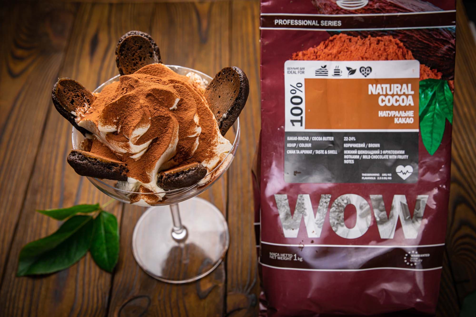 100% Какао Wow Cacao Natural 1kg - WOW Cacao